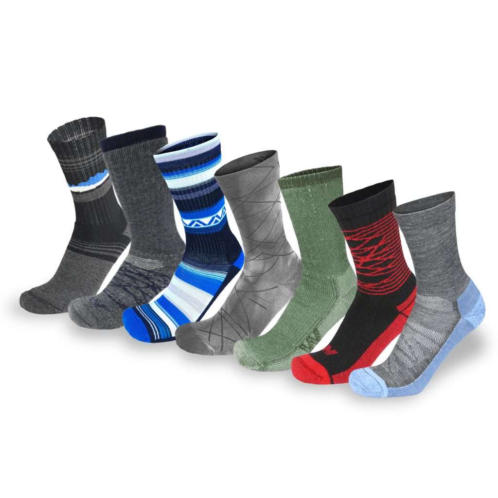 Men's Merino Hiking, Running, Cycling Sock Range - Wilderness Wear